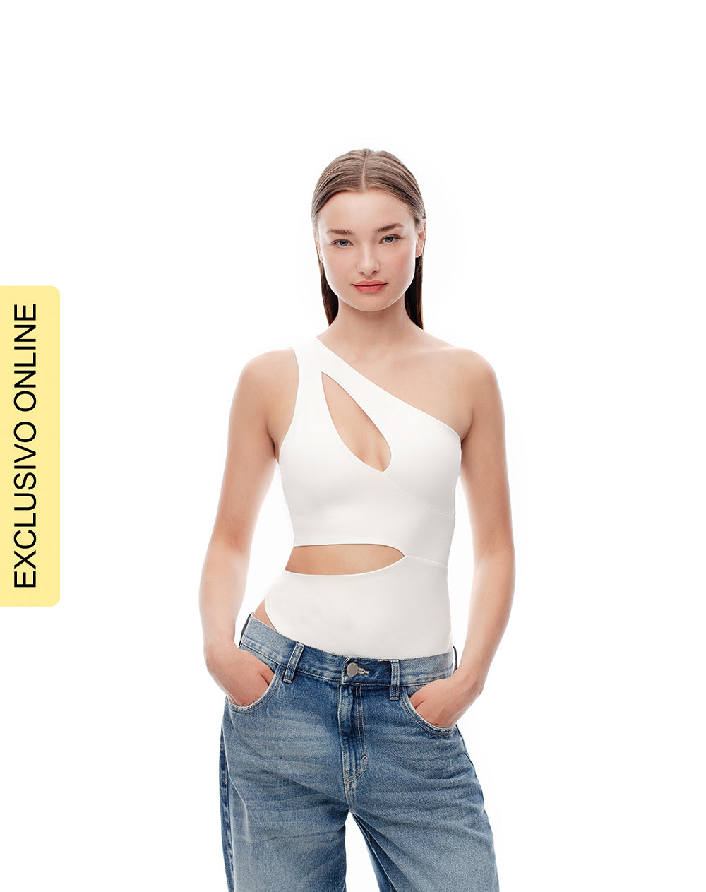 Body cuello v blanco